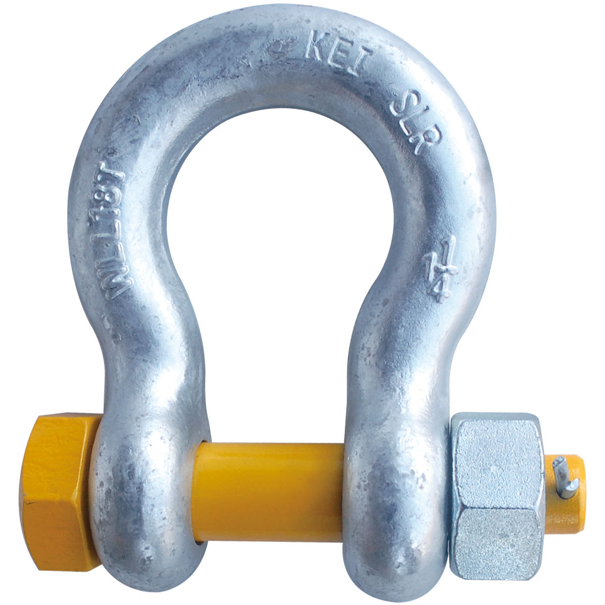 1-1/4 G2140 Grade 80 HDG Alloy Anchor Shackle Clevis Bolt Nut [213032 ...